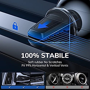 Syncwire Magnetic Phone Holder for Car, Super Strong Magnet Car Phone Holder Mount Air Vent 360° Rotatable Cell Phone Holder Mount for Car Compatible iPhone 14 13 12 11, Pro, Pro Max, X XS XR,Android