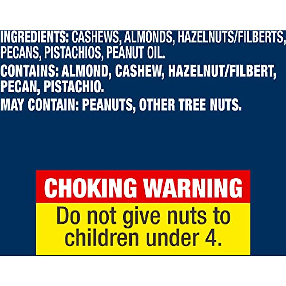 PLANTERS Unsalted Premium Blend Cashews, Almonds, Hazelnuts, Pecans Pistachios, 2.16 lb. Container