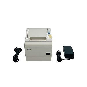Epson TM-T88III M129C POS Thermal Receipt Ticket Printer USB, Bundle with AC Adapter