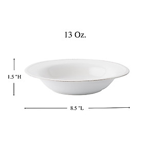 Juliska Berry & Thread Rimmed Soup Bowl - Whitewash