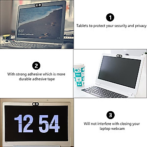 3pcs Camera Cover Computer Webcam Cover Webcam Cover Slider Cartoon Webcam Cover Computer Lens Cover Webcam Lid Webcam Slider Privacy Cover Privacy Lens Cover Webcam Lens Cover