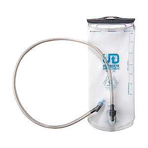 Ultimate Direction Water Reservoir, Hydration Bladder with Straw for Hiking, Running, Endurance Athletes, Made by Hydrapak, 1.5L-3.0L (2.0 Liters)