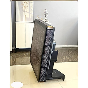 USA MJ Table 40mm Folding Automatic Mahjong Table with Wheels Drawers, Comes 2 Sets Tiles (Blue & Green) & 1 Table Dust Cloth Save Time Play More!! 40mm 中号麻將牌