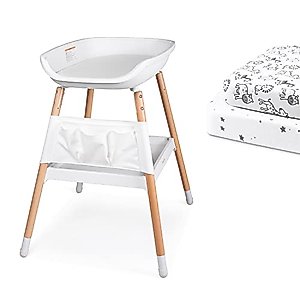 Beberoad Love Baby Changing Table & 2 Pack Changing Pad Cover