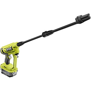 RYOBI RY120352K ONE+ 18-Volt 320 PSI 0.8 GPM Cold Water Cordless Power Cleaner - 4.0 Ah Battery and Charger Included