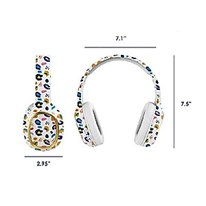 Packed Party Wireless Bluetooth Headphones (Leopard Print)