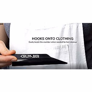 THECRUMBER The Crumber | Crumb Catcher | Crumber Tool | Restaurant Grade Quality | Stainless Steel Crumber Blade | Crumbers for Servers, Waiters, and Waitresses | Crumb Catcher