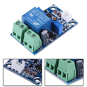 12V Battery Charging Controller Protection Board Module Undervoltage Low Voltage Cut Off Automatic Switch Recovery Protection Controller Module with A LED Indicator