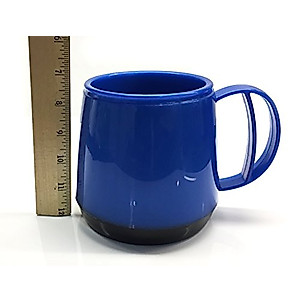 ThermoServ Foam Insulated Wide Body Mug, 20-Ounce, Pearl Dark Blue