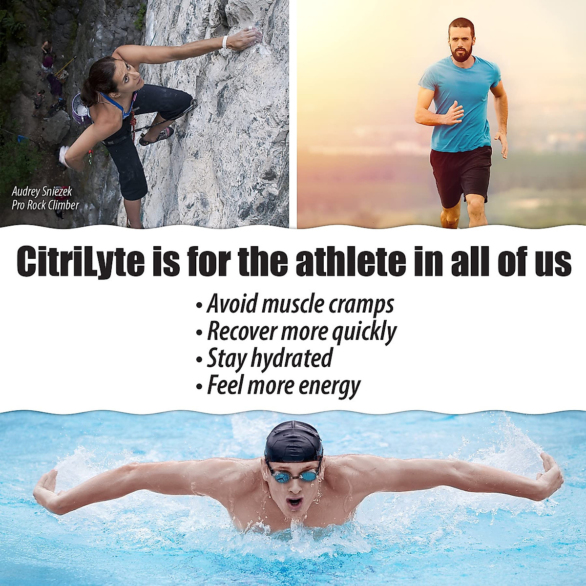elete CitriLyte Electrolyte Add-in Hydration Drops | Sodium, Magnesium, Potassium | Slight Lemon Flavor, All Natural | Leg and Muscle Cramp Relief | Transform Any Drink into a Sports Drink, 8.3 oz