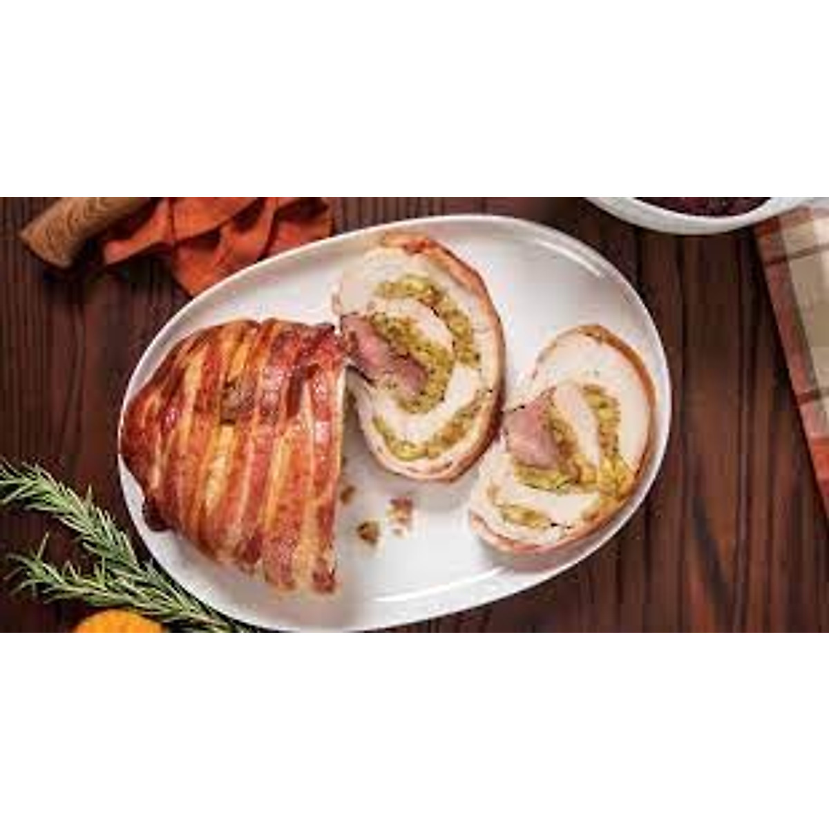 Creole Food Turducken (Boudin, 5lb) - Gourmet Stuffed Poultry Delight - Pre-Seasoned and Ready for Cooking to Simplify Your Holiday Cooking - A Suculent Trio of Turckey, Duck, and Chicken - Elevate your Holiday Dining Experience and Savor the Incredible F