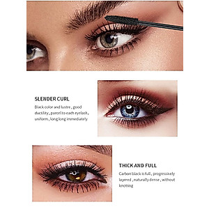 Yankina Mascara De Pestañas, Yankina Super Long Mascara, Yankina Máscara Para Pestañas Super Long, Yanquina 4d Waterproof and Sweat Super Long Luxurious Mascara, Stereo Lengthening Mascara (4Pcs)