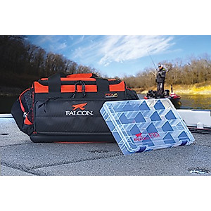 Falcon Rods V6 Loaded Tackle Bag, Red (FT0-V6L)