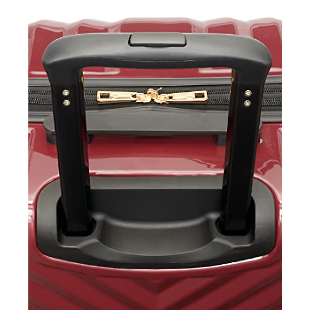 Karl Lagerfeld Paris Women's Suitcase Spinner Wheels Hardside, Burgundy, One Size