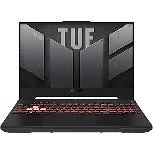 ASUS 2023 TUF F15 Gaming Laptop, 15.6” 144Hz FHD Display, AMD Ryzen 7 6800H Processor, GeForce RTX 3050Ti, 32GB DDR5 RAM, 2TB PCIe, Wi-Fi 6, Windows 11 Home