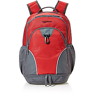 Amazon Basics Sport Laptop Backpack - Red