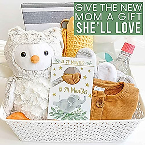 6 Hanger Dividers Baby Closet Size Dividers - Elephant Baby Closet Dividers, Baby Closet Organizer For Nursery Organization, Baby Essentials For Newborn Essentials, Nursery Closet Dividers Girl or Boy