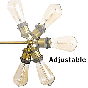 SKIVTGLAMP Industrial Wall Sconce Plug-in Cord with Remote Control, No Drilling Wall Mounted Dimmable LED Edison Bulbs Farmhouse Wall Hanging Adjustable for Home Decor Gallery Customizable, Khaki