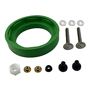 HJSIUTV Toilet Tank to Bowl Coupling Kit Compatible for American Standard Champion 4 Toilet Parts AS738756-0070A 3" Toilet Tank Gasket for Most 3 Inch Flush Valve Opening Tanks