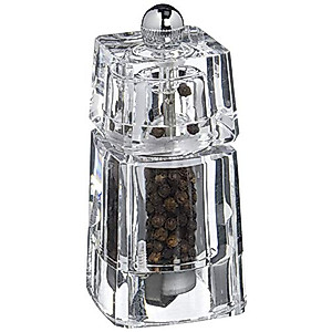 Peugeot Chaumont Acrylic Pepper Mill, 11cm/4-1/2-Inch, clear (940211)