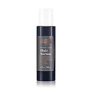 Scotch Porter Smooth & Shine Hair Serum for Men | Seals in Moisture, Detangles & Prevents Frizz | Formulated with Non-Toxic Ingredients, Free of Parabens, Sulfates & Silicones | Vegan | 1.7oz Bottle