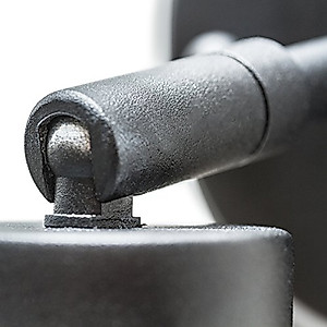 Globe Electric 65291 1-Light Plug-in or Hardwire Industrial Cage Wall Sconce, Matte Black Finish, On/Off Rotary Switch, 6ft Clear Cord, Wall Lights for Bedroom Plug in, Kitchen Sconces Wall Lighting