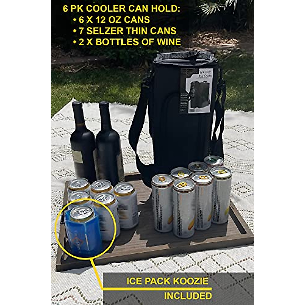 Caddy Daddy Golf 6 Pack Golf Bag Cooler