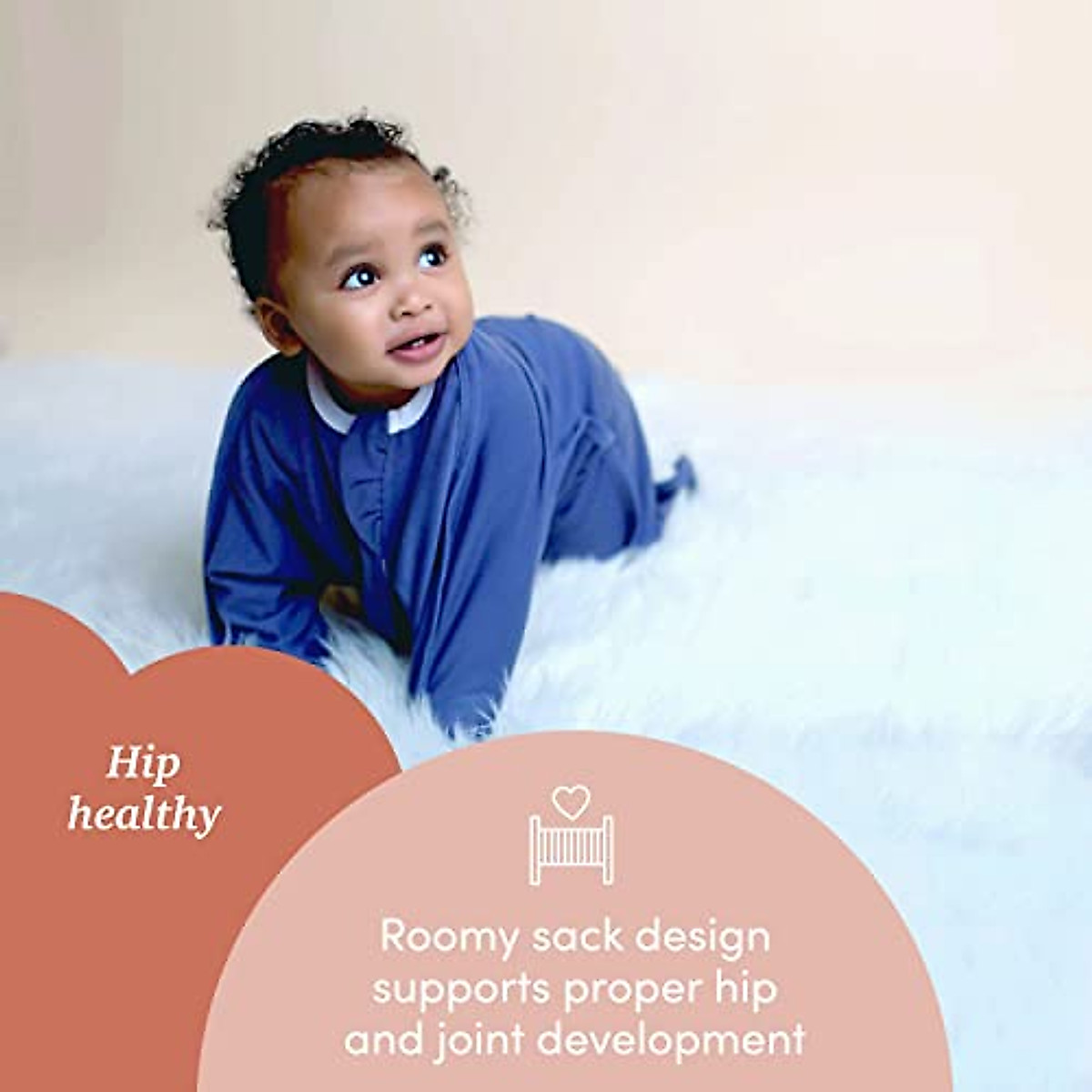 SleepingBaby Zipadee-Zip Transition Swaddle - Baby Sleep Sack with Zipper Convenience - Roomy Baby Wearable Blanket for Easy Diaper Changes - ClassicBoy, Medium (6-12 Month) - 3 Pack