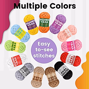 3x50g Beginners Christmas Green Yarn, 260 Yards Christmas Green Yarn for Crocheting Knitting, Easy-to-See Stitches, Worsted Medium #4, Chunky Thick Cotton Nylon Blend Yarn Yarn for Crocheting