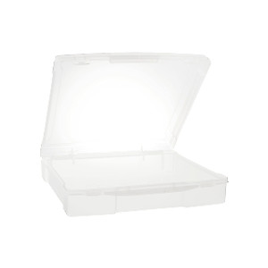 Simply Tidy Scrapbook Storage Case 12x12, Clear