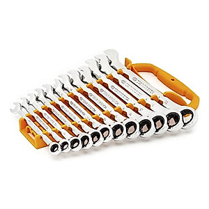 GEARWRENCH 12 Pc. 12 Pt. Ratcheting Combination Wrench Set, Metric - 9412