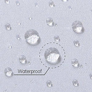 MIULEE 12 x 20 Pillow Inserts - Pack of 4 Water Resistant Shredded Memory Foam Outdoor Pillows - Decorative Premium Pillow Forms Stuffer for Couch Patio Furniture Living Room