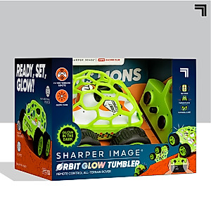 Sharper Image Orbit Tumbler, 2.4 GHz Glow-in-The-Dark All-Terrain Rover