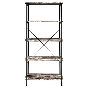 Coaster Furniture Bookcase Salvaged Cabin and Black 801552
