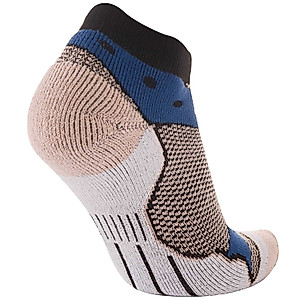 Zensah Copper Socks - Best Copper Running Sport Sock - Cushioned, Comfortable Fit - Great for Sports, Tennis, Golf, Basketball, Runners, Walking