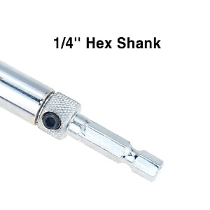 17Pcs Self Centering Drill Bit Set (1/4" Hex Shank) for Woodworking,8Pcs Self Centering Drill Bit with 1 Hex Key,1 Automatic Center Punch and 8 Replacement Drill Bits