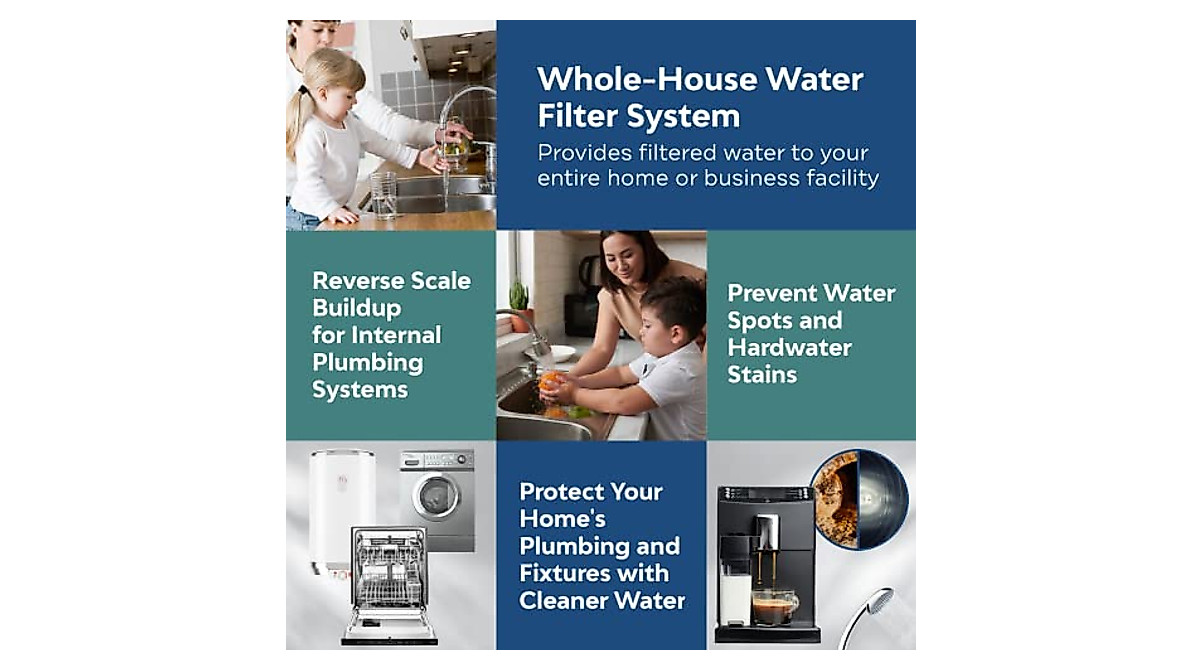 Anti-Scale Water Filter System for Tankless Heaters | No-Scale Filter