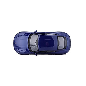 Bburago Porsche Taycan Turbo S in Blue in 1/24 Scale (18-21098B)