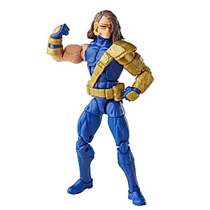 Marvel Hasbro Legends Series 6-inch Scale Action Figure Toy ’s Cyclops, Premium Design, 1 Figure, and 1 Build-A-Figure Part