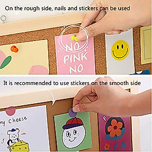Wall decoration DIY Cork Board, Message Board Hanging Photo Wall, Home Creative Desktop Notepad Felt Wall Stickers Display