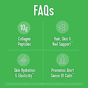 Vital Proteins Matcha Collagen Peptides Powder Supplement, Matcha Green Tea Powder, 12oz, Original Flavored