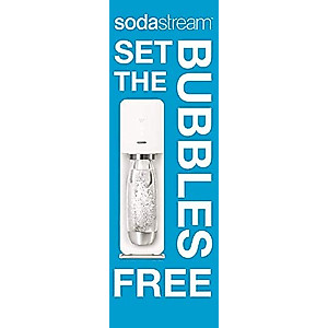 SodaStream Source Sparkling Water Maker ,60L CO2 ,White 1L Bottle, White
