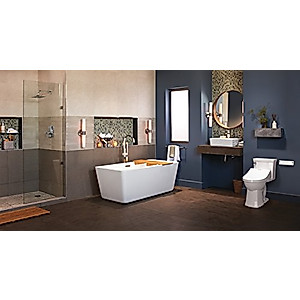 American Standard 8012A80GRC-020 Advanced Clean AC 2.0 SpaLet Bidet Seat with Remote Control Operation, White