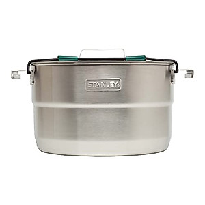 STANLEY Adventure Full Kitchen Basecamp 11 Piece Camp Cook Set-Packable Unit, 3.5l, Stainless Steel
