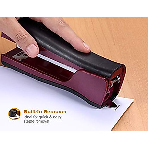 Bostitch Office Dynamo Stand-Up Stapler with Built-in Pencil Sharpener, Staple Remover and Staple Storage (B696R-MAG)