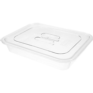 Veemoon Cupcake Containers Plastic Containers Acrylic Clear Appetizer Serving Dish Food Tray with Lid Dessert Holder for Food Buffet Party Catering Cupcake Containers Plastic Containers
