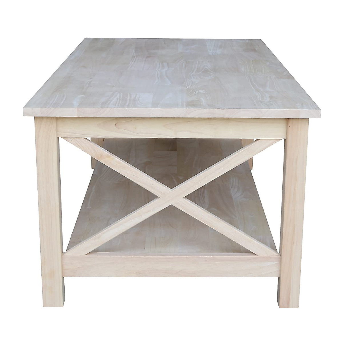 International Concepts Hampton Coffee Table, Unfinished