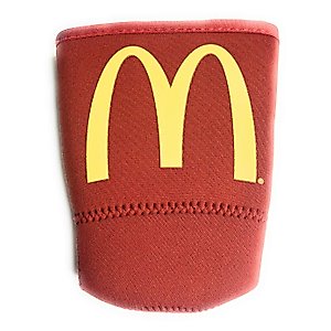 McDonalds SodaSOK Red Large Size 30oz Insulated Thermal Neoprene Drink Cup Sleeve Iced JavaSOK