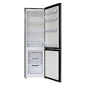 RCA RFR9004 Cubic Foot Fridge with Bottom Mount Freezer, 9.2 cu. ft, Stainless