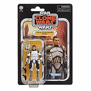 STAR WARS The Vintage Collection Clone Commander Wolffe Toy, 3.75-Inch-Scale The Clone Wars Action Figure, Kids Ages 4 and Up